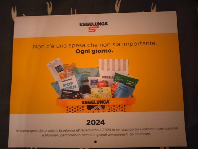 CALENDARIO ESSELUNGA 2024 EUR 4,50 - PicClick DE
