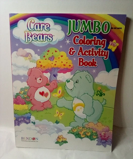 CARE BEARS JUMBO Coloring and Activity Books Care American Greeting $12 ...