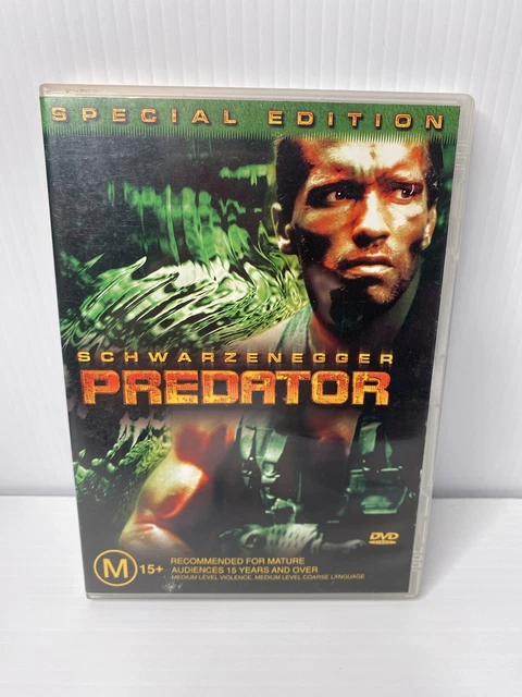 PREDATOR (DVD, 1987) Arnold Schwarzenegger Region 4 PAL - FREE TRACKED ...