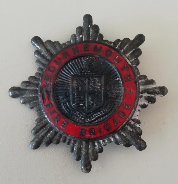 BOURNEMOUTH FIRE BRIGADE Badge as per photos £5.00 - PicClick UK