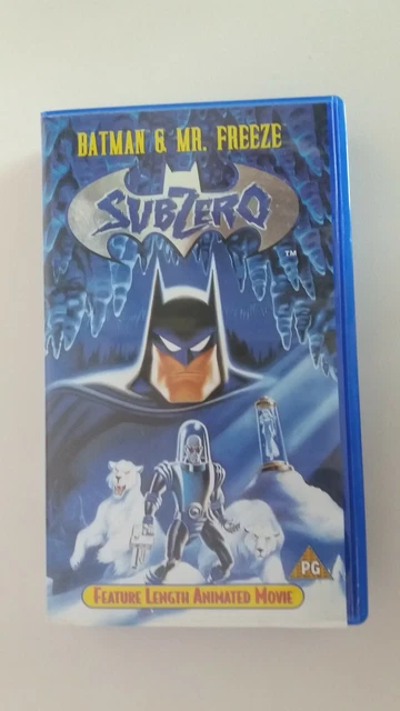BATMAN & MR. FREEZE SUBZERO VHS Warner Bros. Clamshell EUR 4,82 ...