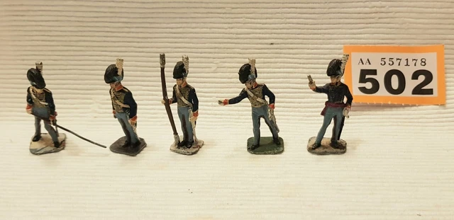 30MM CHARLES STADDEN .Napoleonic. BRITISH ROYAL HORSE ARTILLERYMEN x5 £ ...