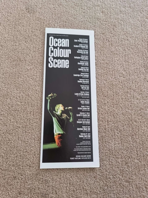 TNEWL16 ADVERT 11X4 Ocean Colour Scene : Feb-Apr Tour Dates £5.99 ...