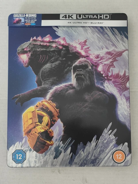 GODZILLA X KONG: The New Empire Limited Edition 4K Ultra HD Steelbook EUR 45,96 - PicClick IT