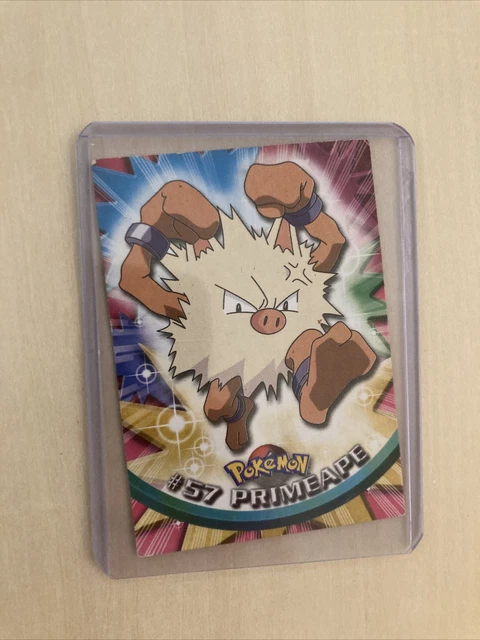 POKEMON TOPPS TRADING Cards Series 1 TV Animation Edition #57 Primeape ...