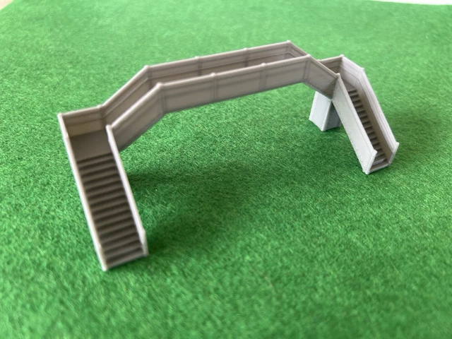 N GAUGE PLATFORM Footbridge model railway 3D printed £8.97 - PicClick UK