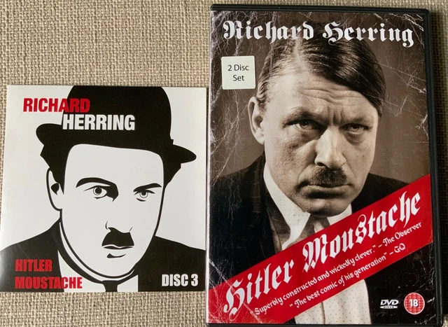 RICHARD HERRING: HITLER Moustache 2 Disc DVD plus Disc 3 £19.89 ...