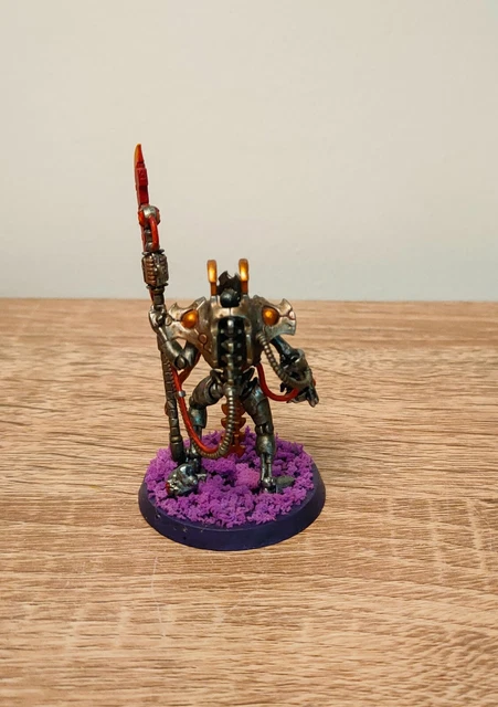 NECRON OVERLORD WITH Tachyon arrow / Warhammer 40k / Well Painted EUR ...