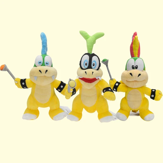 7 PIECES OF Super Mario Plush Ludwig Roy Iggy Lemmy Larry Wendy Morton ...