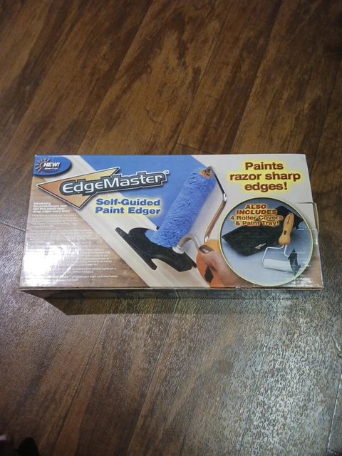 EDGEMASTER SELF-GUIDED PAINT Edging Edger Tool Paints Razor Sharp Edges ...