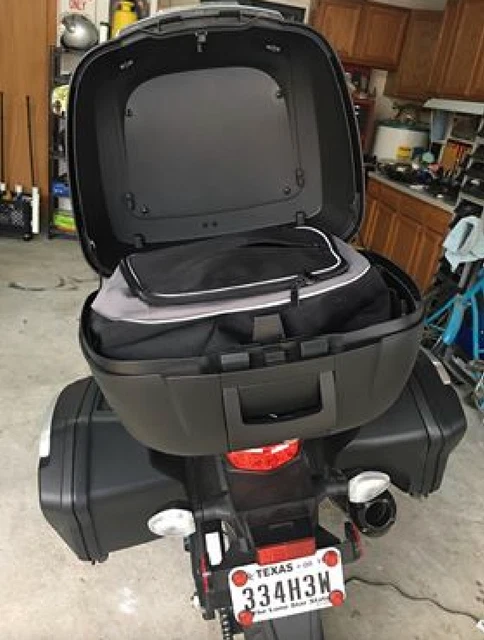 TOP BOX BORSA portabagagli interna fodera per adattarsi alla custodia/scatola GIVI V40 ottima ...