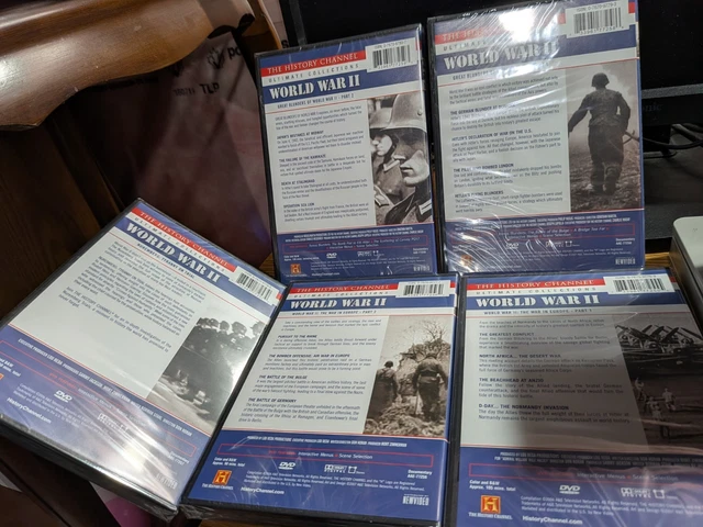 HISTORY CHANNEL ULTIMATE Collector's World War Ii Ww2 5-Dvd Limited ...