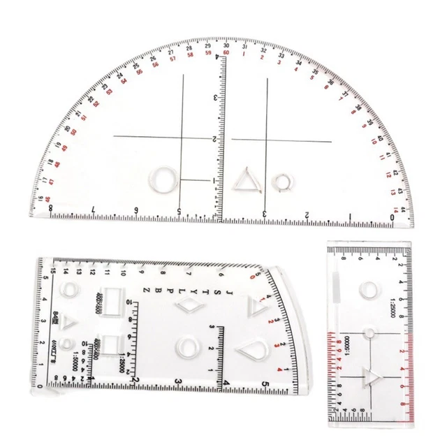 COORDINATE SCALE RULER for Simplified Measurement in Various Activities ...