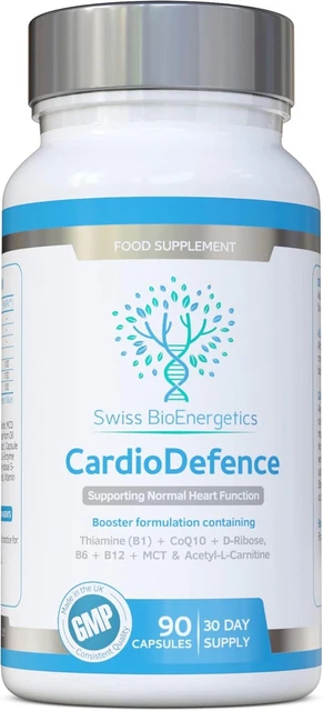 CARDIODEFENCE – 90 Capsules – a Precise Balance of CoQ10, D-Ribose ...
