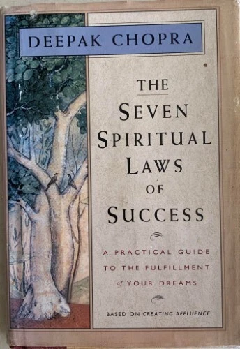 HARDCOVER BOOK DEEPAK Chopra The Seven Spiritual Laws Of Success $15.95 ...