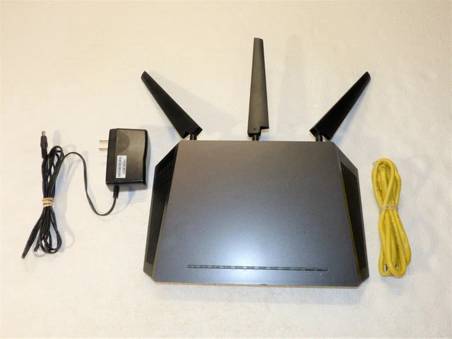 NETGEAR NIGHTHAWK AC1900 R7000 Dual Band Smart Wi-Fi Internet Router ...