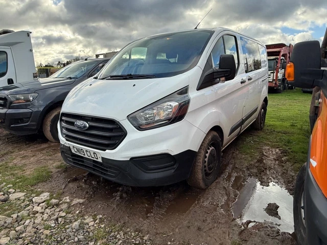 2019 FORD TRANSIT Custom crew cab ex police euro 6 air con finance ...