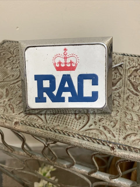 VINTAGE TYPE RAC Grille Badge circa 1970's With Original Fitting £15.00 ...