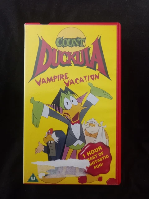 COUNT DUCKULA .VAMPIRE vacation VHS 1987. RARE TAPE £10.77 - PicClick UK