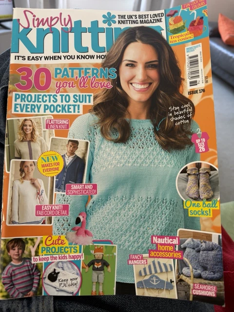 SIMPLY KNITTING MAGAZINE Issue 176 £1.69 - PicClick UK
