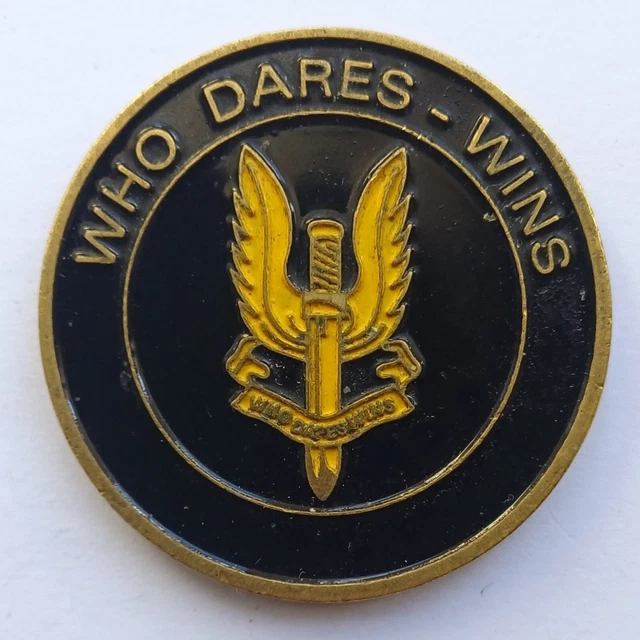 BRITISH ARMY SPECIAL Air Service SAS Who Dares Wins Vintage Challenge ...
