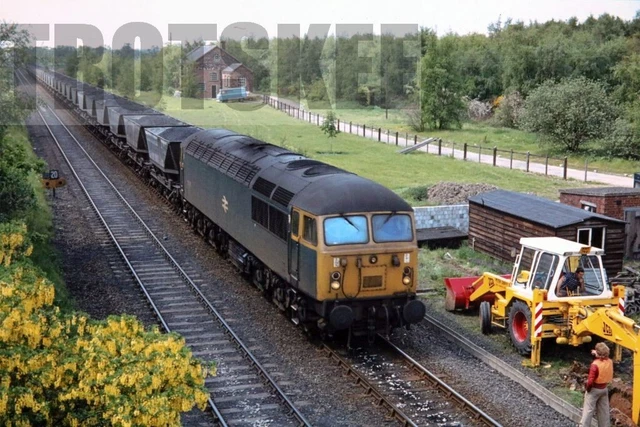 35MM SLIDE BR British Railways Diesel Loco Class 56 56025 Camblesforth ...
