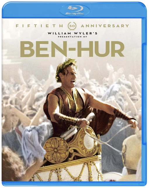 BEN-HUR: 50TH ANNIVERSARY (Blu-ray) Charlton Heston £26.63 - PicClick UK