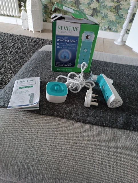 REVITIVE AEROSURE BREATHING Relief COPD/BRONCHIACTASIS MUCUS CLEARANCE ...