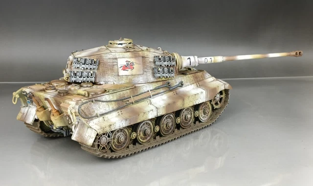 1/35 BUILT WWII German King Tiger No.101 S.Pz.Abt 505 Konigsberg 1945 ...
