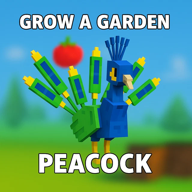 🦚 PEACOCK 🦚 GROW A GARDEN🪴 🎮ROBLOX (Super Fast Delivery🚀!) $2.00 ...