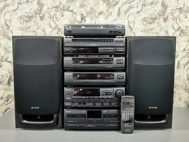 AIWA MX-Z9300M STEREO Stack System HiFi Separates Sound Speakers ...