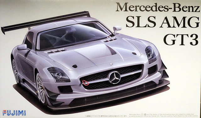 MERCEDES BENZ SLS AMG GT3 1:24 Model Kit Bausatz Fujimi 125695 EUR 46 ...