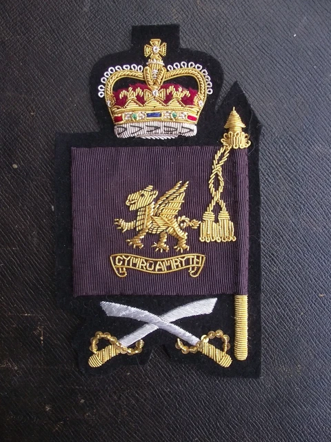 BRITISH ARMY WELSH Guards Colour Sergeants Rank Badge (2 £18.00 ...