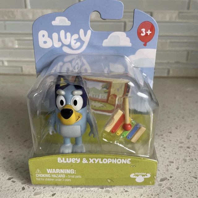 BLUEY STORY STARTER Pack Figure - BLUEY & XYLOPHONE NEW £14.65 ...