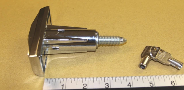 VENDING MACHINE T handle assembly with lock cylinder and 2 keys - New ...