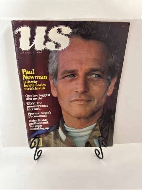 1977 MAY 3 US MAGAZINE - PAUL NEWMAN COVER - KISS Rock Band £5.47 ...
