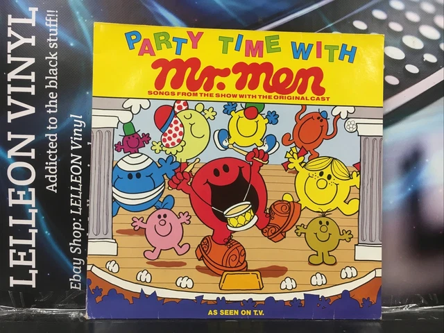 MR. MEN PARTY Time With Mr Men LP Album Vinyl Record SMR8510 TV ...