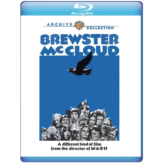 BREWSTER MCCLOUD (BLU-RAY) Sally Kellerman Shelley Duvall Stacy Keach G ...