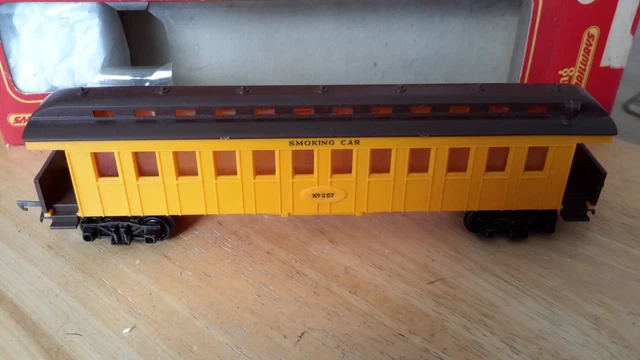 TRI ANG-OO GAUGE Yellow Smoking Car.no.257 £12.99 - PicClick UK
