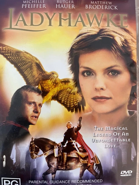 LADYHAWKE DVD MICHELLE Pfeiffer Rutger Hauer 1985 AS NEW! EUR 4,33 ...
