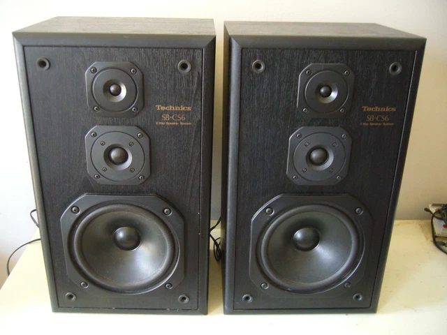 PAIRE D ENCEINTE Technics model SB-CS6 , 3 way speaker system EUR 60,00 ...