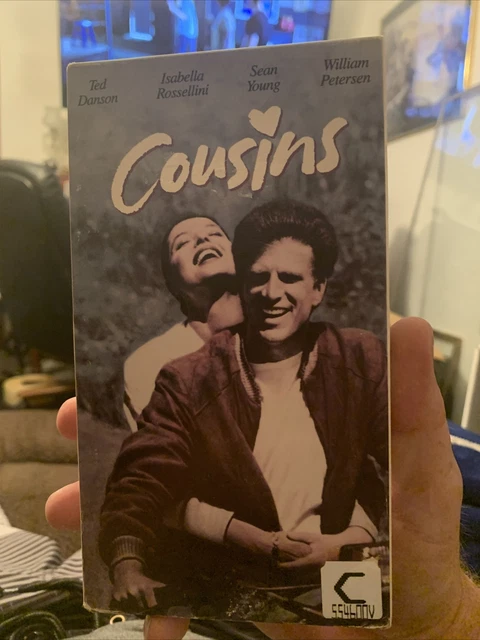 COUSINS (VHS, 1989) Ted Danson, Isabella Rossellini, Sean Young ...