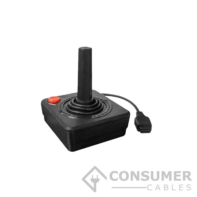 REPLACEMENT VINTAGE ATARI Joystick Controller Atari 2600 Gamepad ...