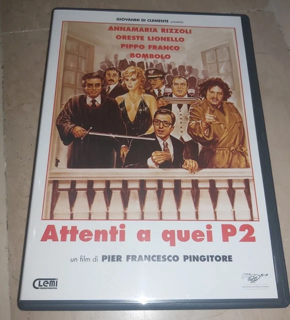 DVD ATTENTI A Quei P2 Di Pier Francesco Pingitore Con Pippo Franco E ...