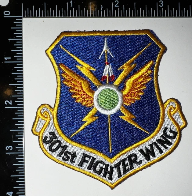 USAF US AIR Force 301st Fighter Wing Patch EUR 22,18 - PicClick FR