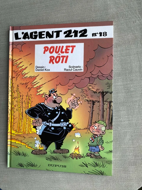 CAUVIN KOX L'AGENT 212 Tome 18 Poulet Rôti Eo En État Neuf EUR 25,00 ...