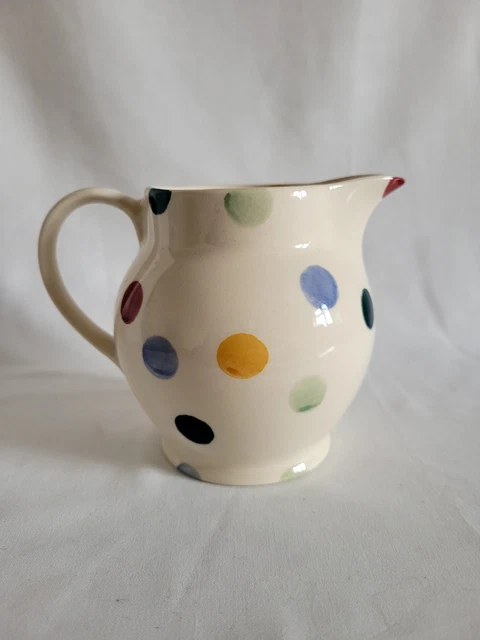 EMMA BRIDGEWATER POLKA Dot 1.5 Pint Ceramic creamer Jug multicoloured £ ...
