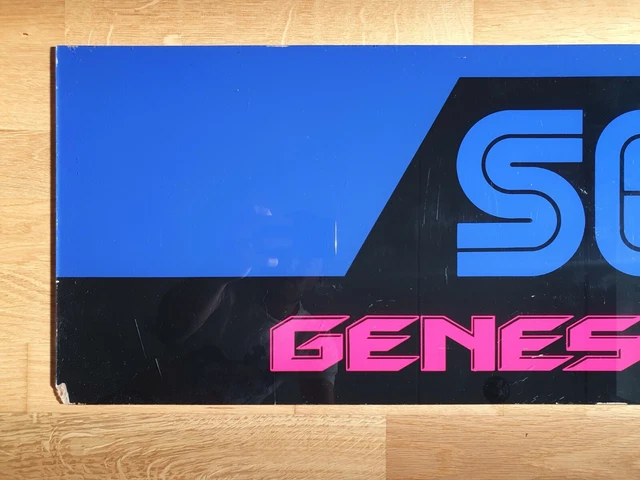 SEGA GENESIS GAME Gear Mega Drive Sonic the Hedgehog kiosk promo ...