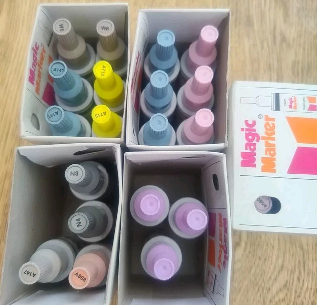 MAGIC MARKER NORTH America Set 2 - Batch Of 26 Pens £207.64 - PicClick UK