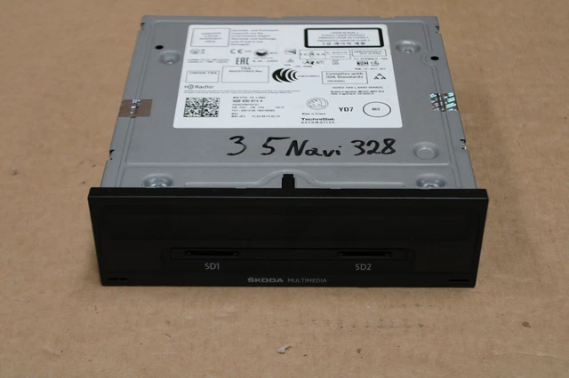 SKODA MEDIA MULTIMEDIA MIB2 Infotainment Unit MOST DAB 5Q0035874 A £481 ...